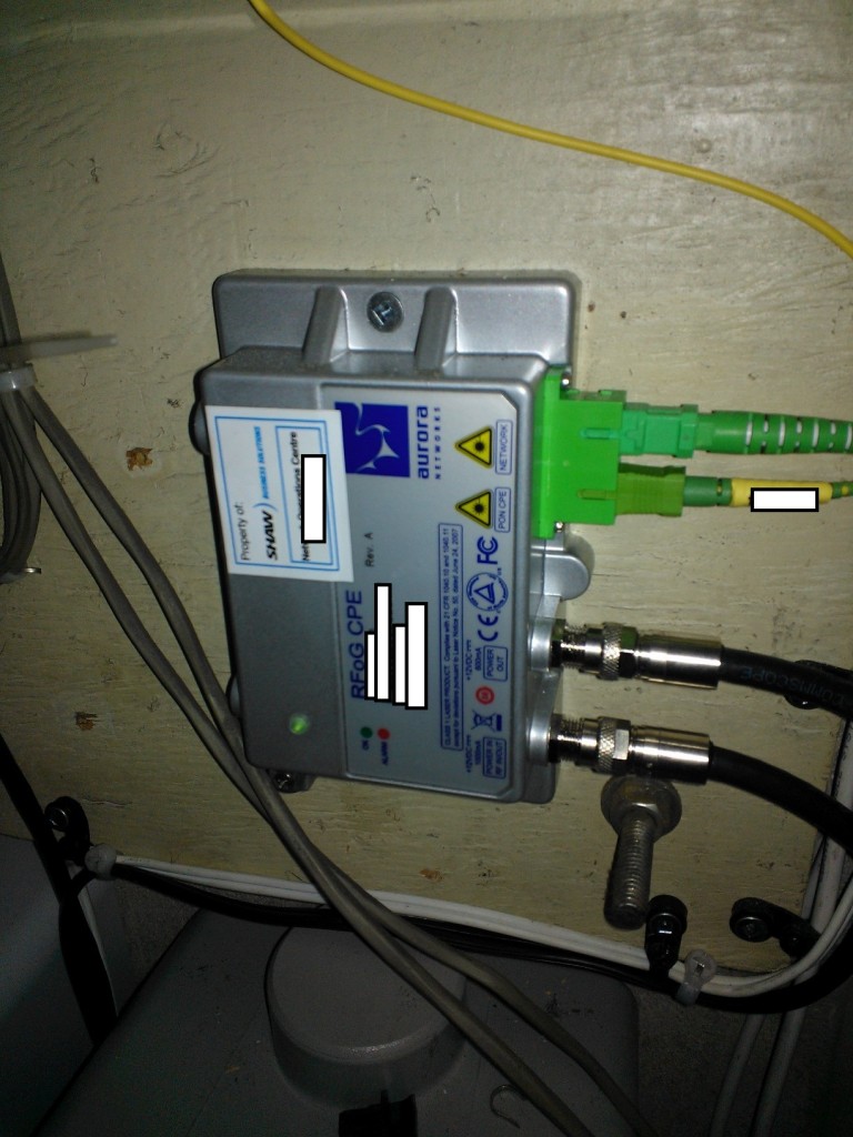 Shaw FTTP (Fiber to the Premise) Business Install - The Tech Journal
