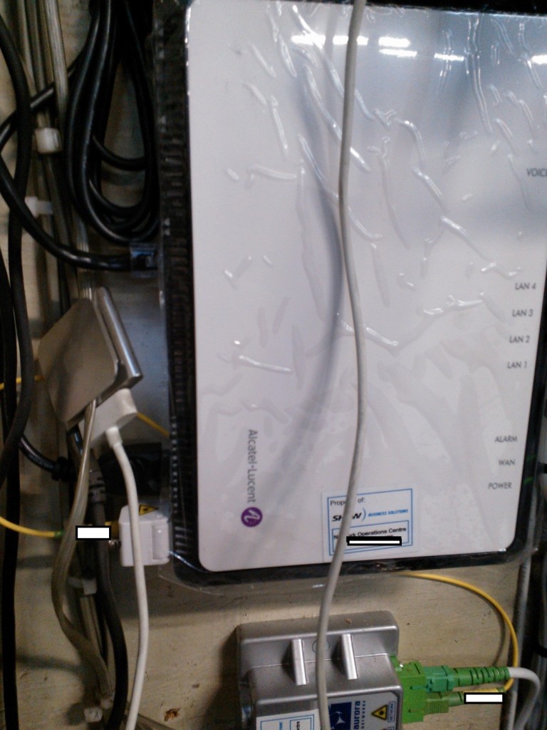 Shaw FTTP (Fiber to the Premise) Business Install - The Tech Journal