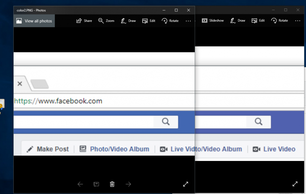 Windows 10 Fall Creators Update (Version 1709) - Blue colors showing as ...
