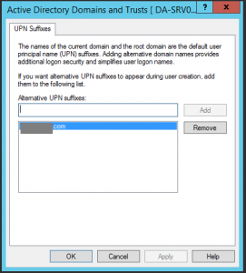 How to add an alternative UPN suffix to an Active Directory domain - The Tech Journal
