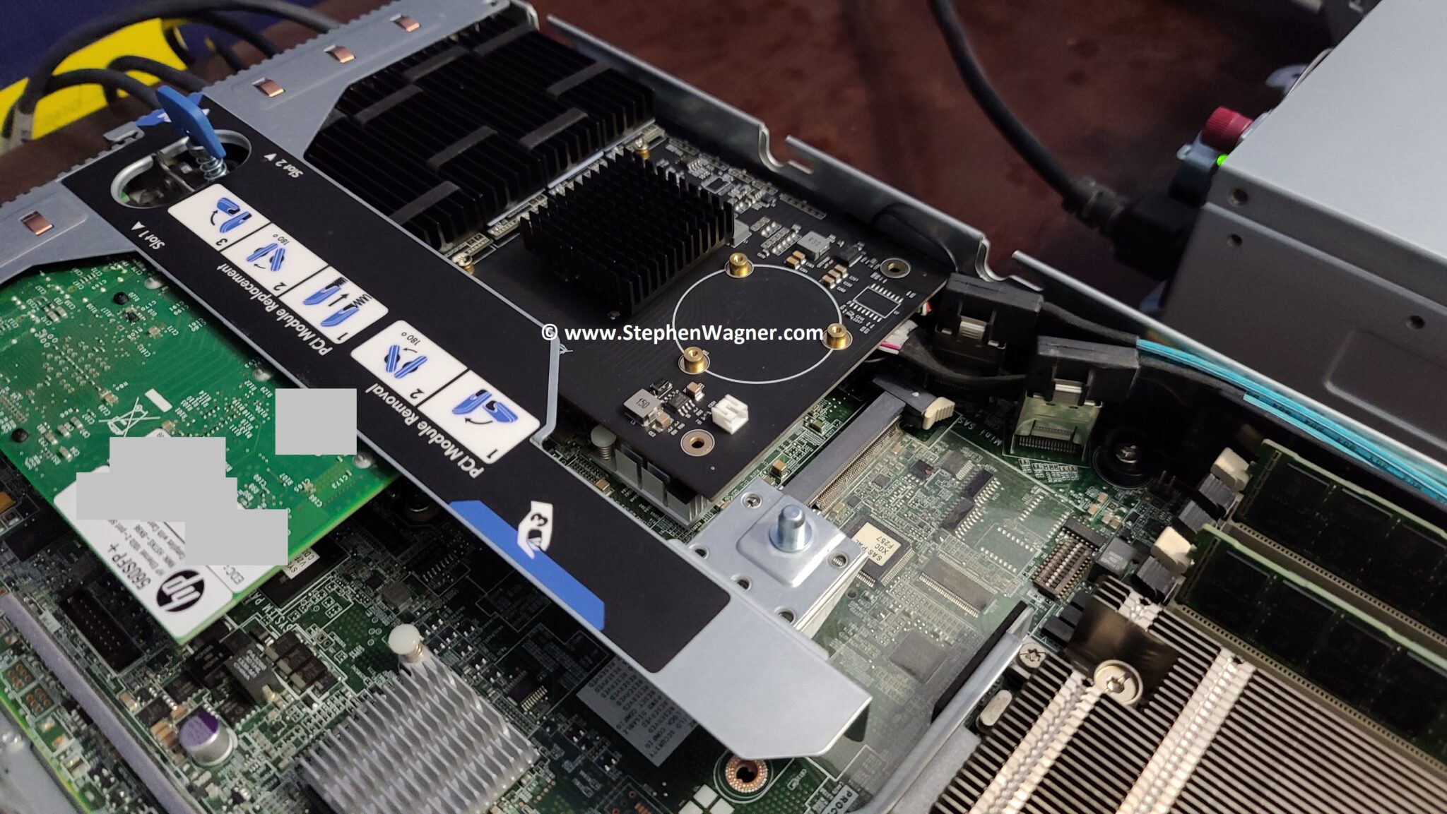 Add NVMe capability to an HPE Proliant DL360p Gen8 Server - The Tech ...