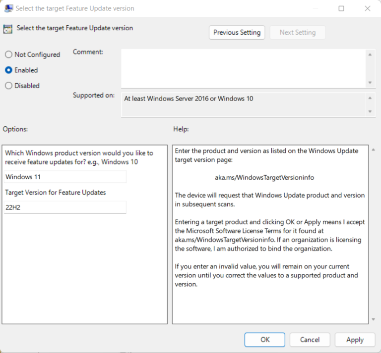 How to force Windows 11 22H2 Feature Update - The Tech Journal