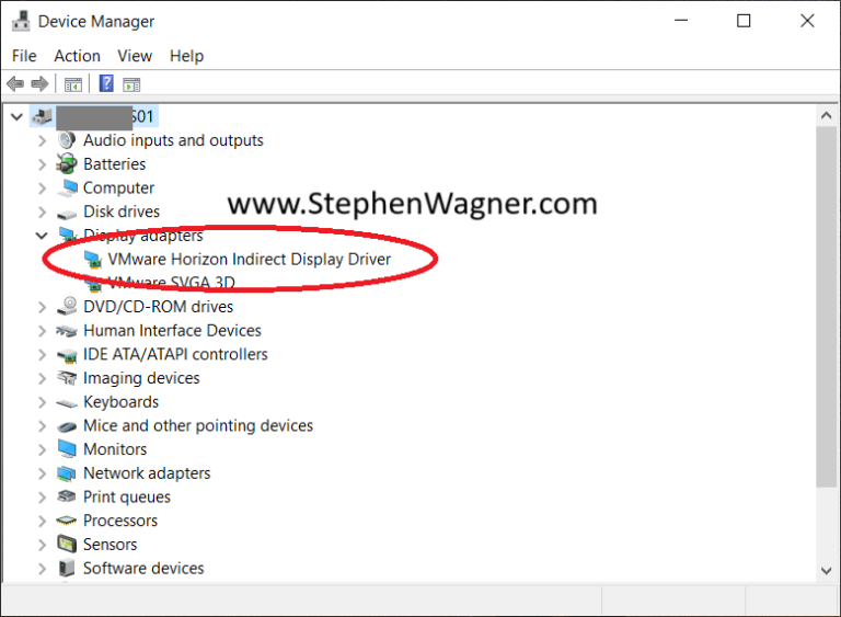 GPU issues with the VMware Horizon Indirect Display Driver - The Tech ...