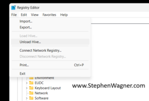 Modify or Add to the new Default User Registry - The Tech Journal