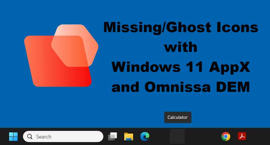 Missing icons with Omnissa DEM and Windows 11 AppX Packages - The Tech ...